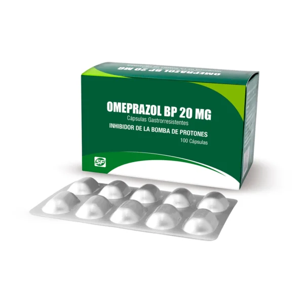 OMEPRAZOL BP 20 MG CÁPSULA | San Fernando S.R.L. | Bolivia
