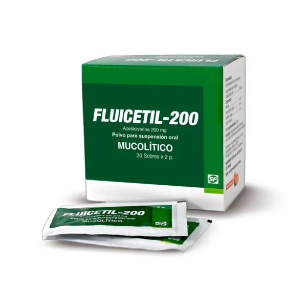 FLUICETIL – 200 POLVO P/SUSPENSIÓN ORAL | San Fernando S.R.L. | Bolivia