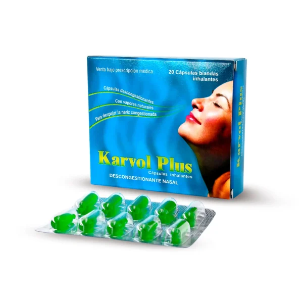 KARVOL PLUS CÁPSULA INHALANTE | San Fernando S.R.L. | Bolivia